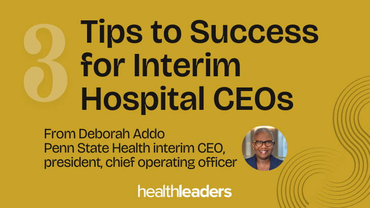 Infographic: 3 Tips to Success for Interim Hospital CEOs ...
